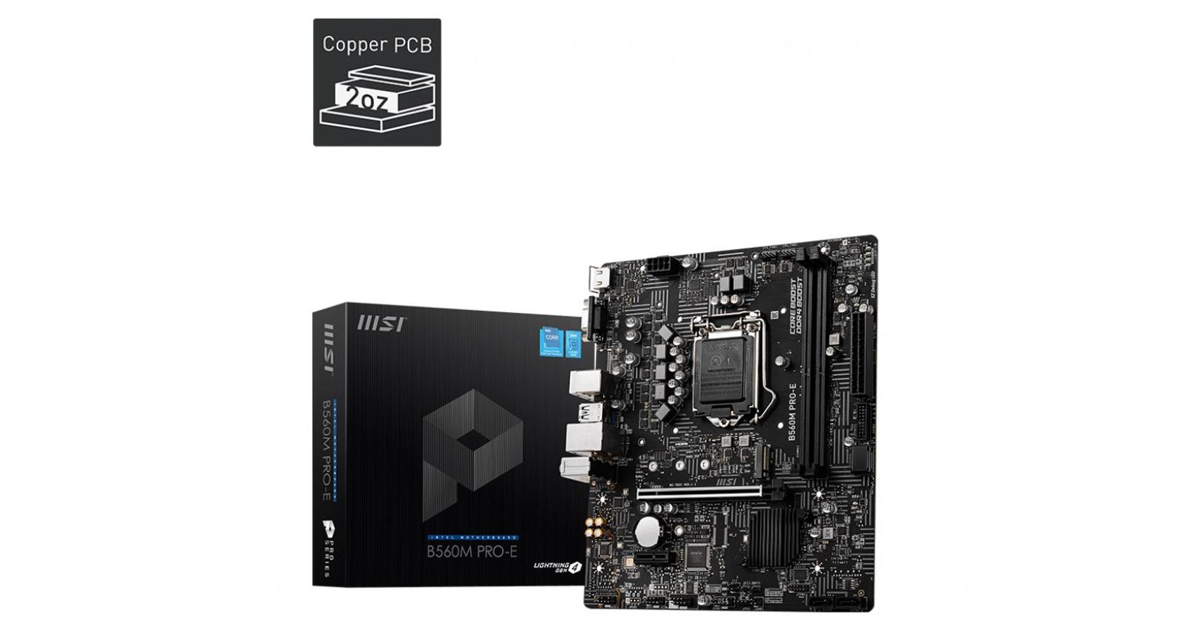 MSI B560M PRO-E alaplap - Bontott termék! - Intel Alaplapok - Gamer PC ...