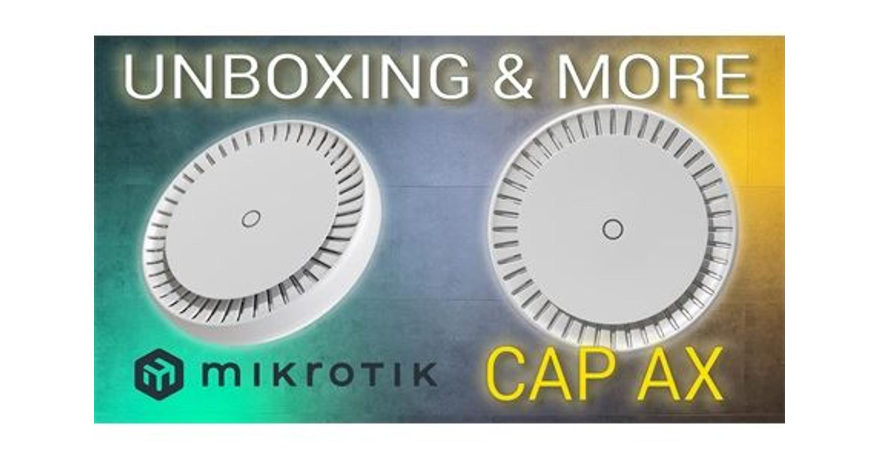MikroTik cAP ax mennyezeti access point (CAPGI-5HAXD2HAXD) - Vezeték ...