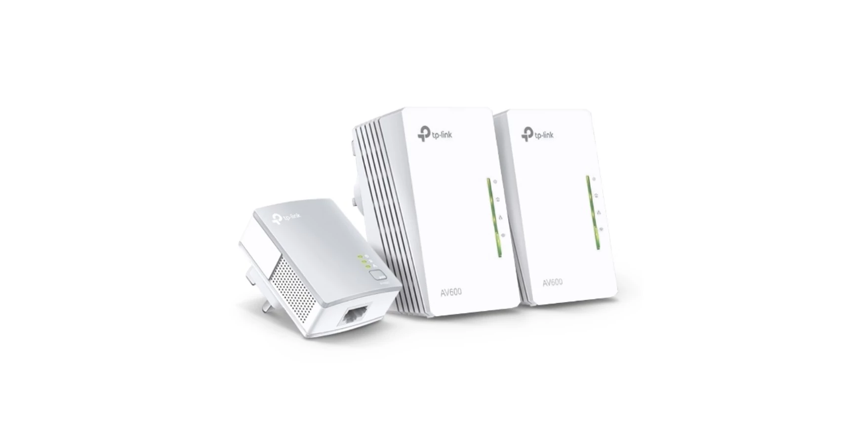 TP-LINK Powerline AV600 2x100Mbps + Wireless N-es 300Mbps, TL-WPA4220 ...