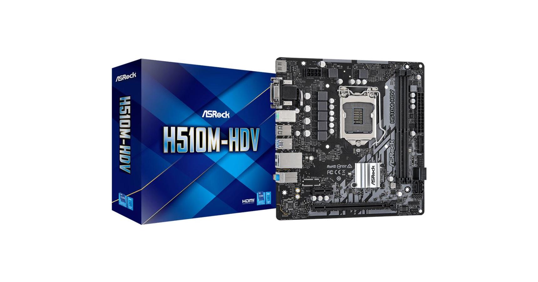 ASRock H510M-HDV alaplap - Intel Alaplapok - Gamer PC & laptop ...