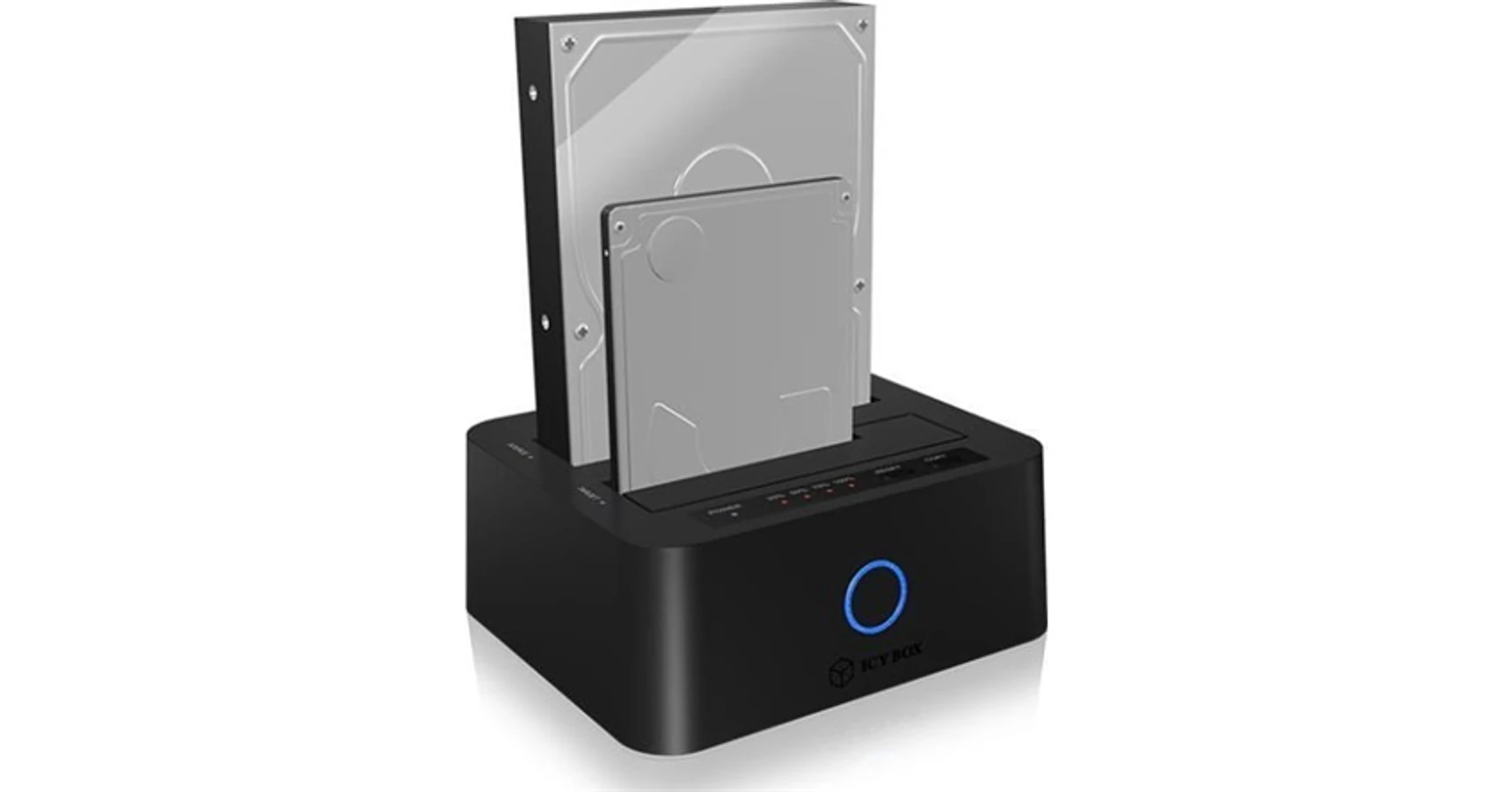 ICY BOX IB-1232CL-U3 2-bay Docking and CloneStation for2.5” or 3.5 ...