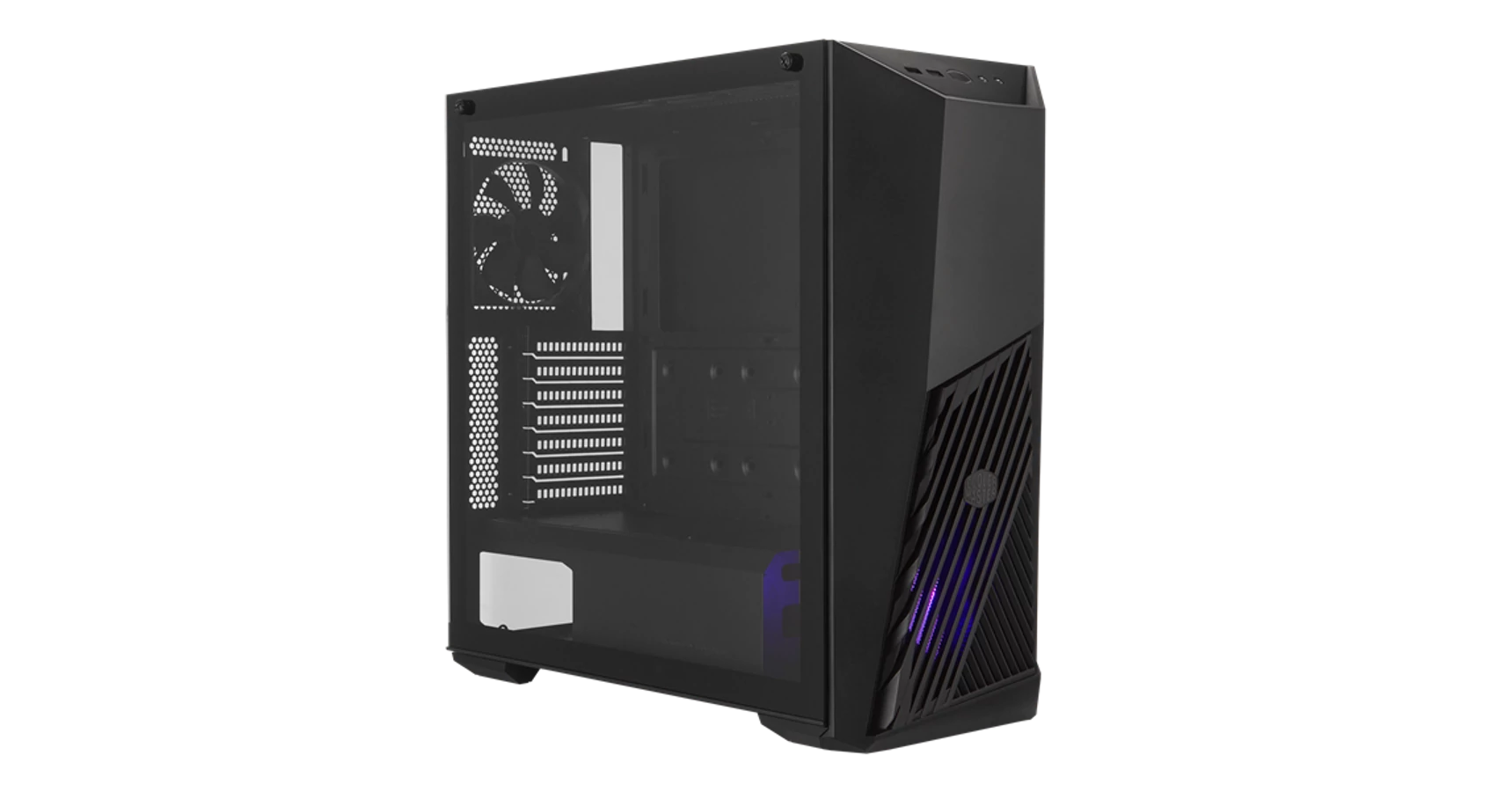 COOLER MASTER Ház Mid Tower ATX MASTERBOX K501L RGB, Tápegység nélkül ...