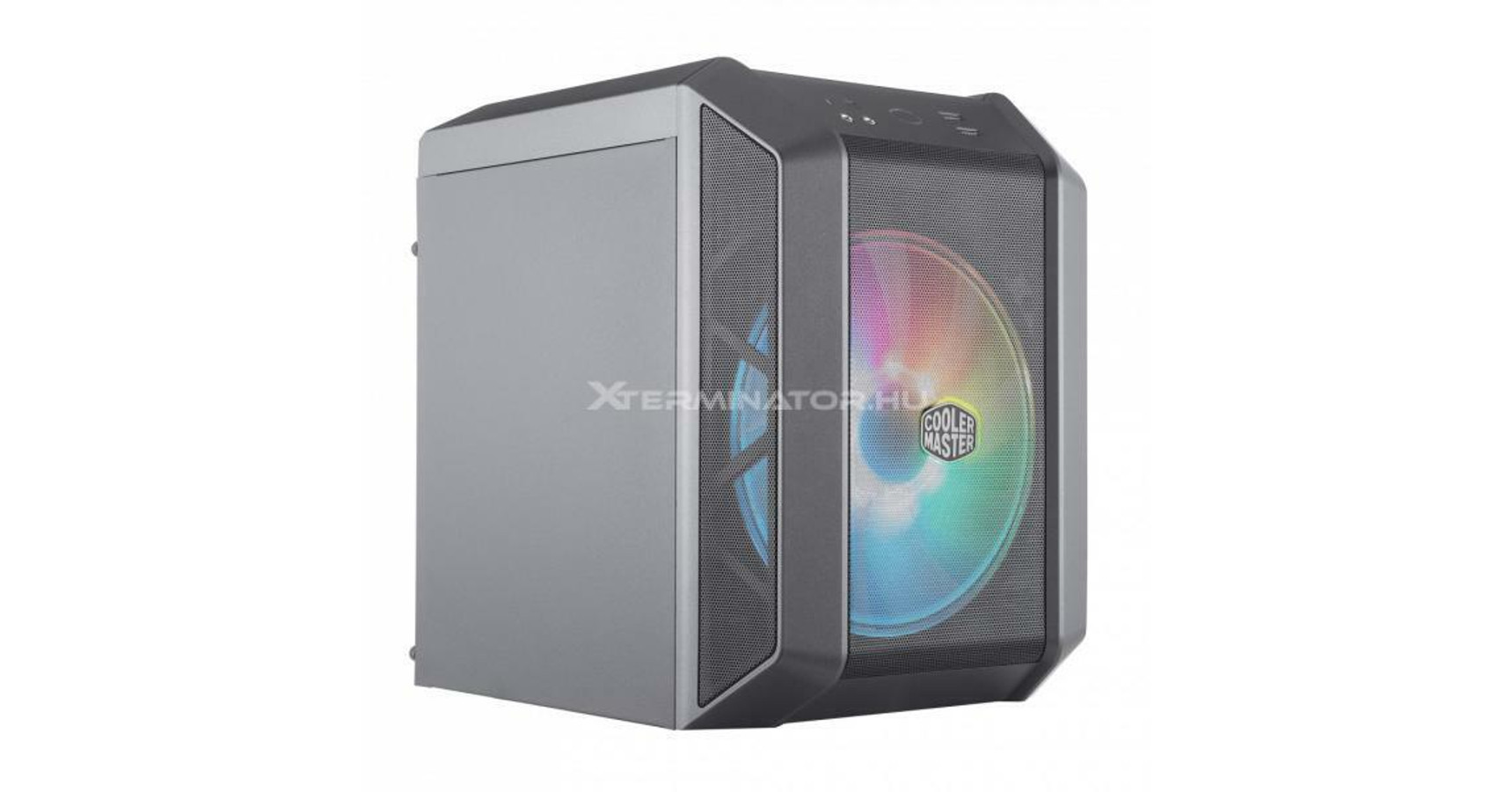 Ház Cooler Master MasterCase H100 ARGB mITX fekete - Gépházak és ...