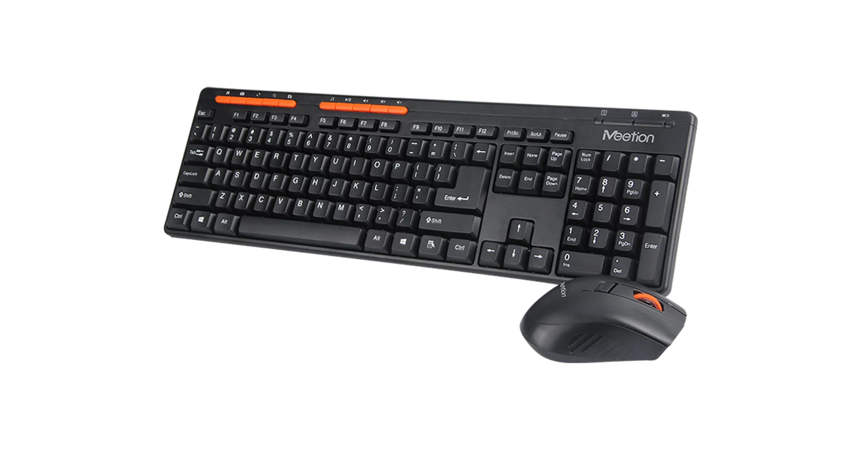 Meetion 4100 vezeték nélküli billentyűzet + egér fekete (MT-4100) - Billentyűzet - Gamer PC ...