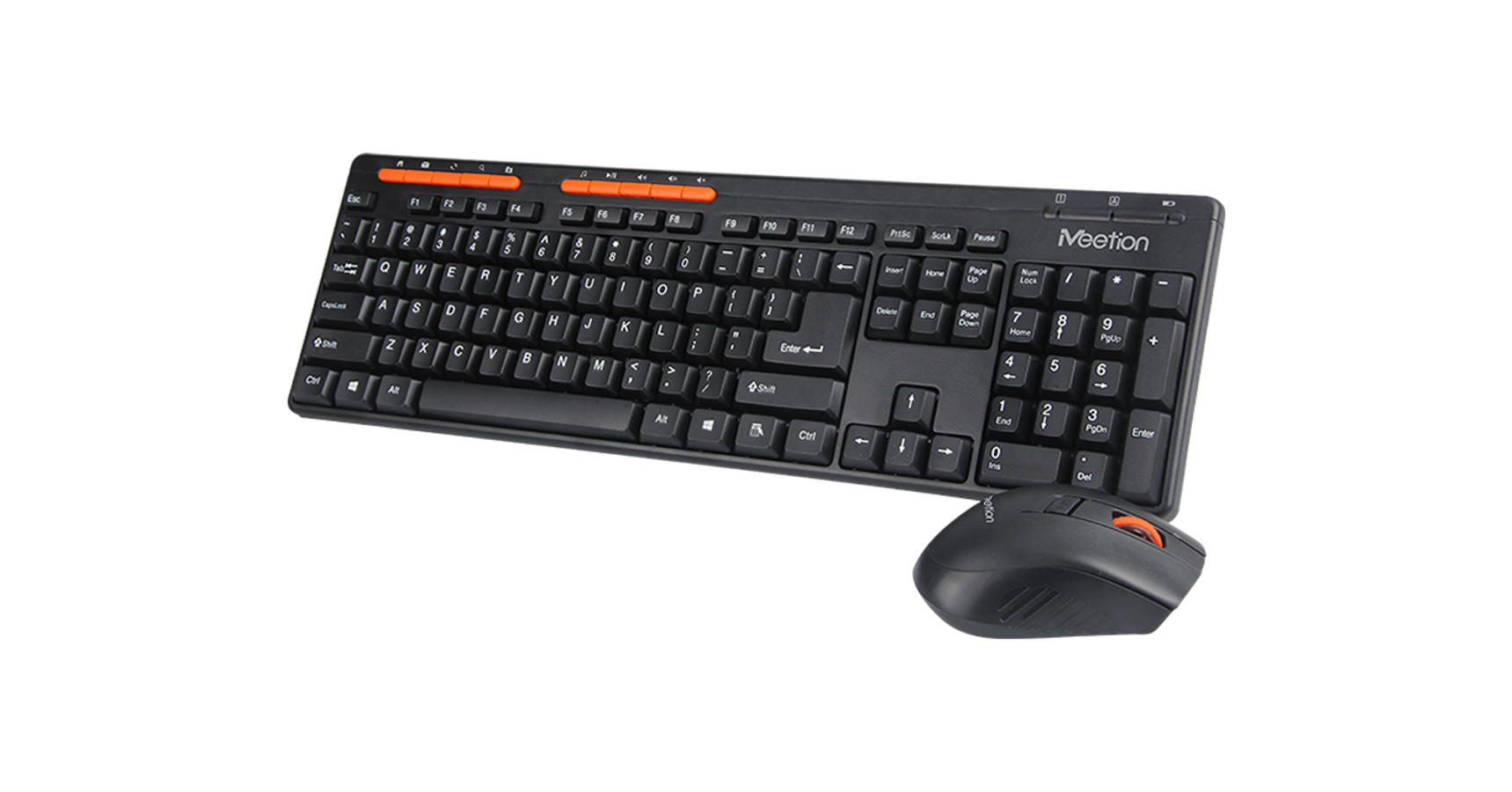 Meetion 4100 vezeték nélküli billentyűzet + egér fekete (MT-4100) - Billentyűzet - Gamer PC ...