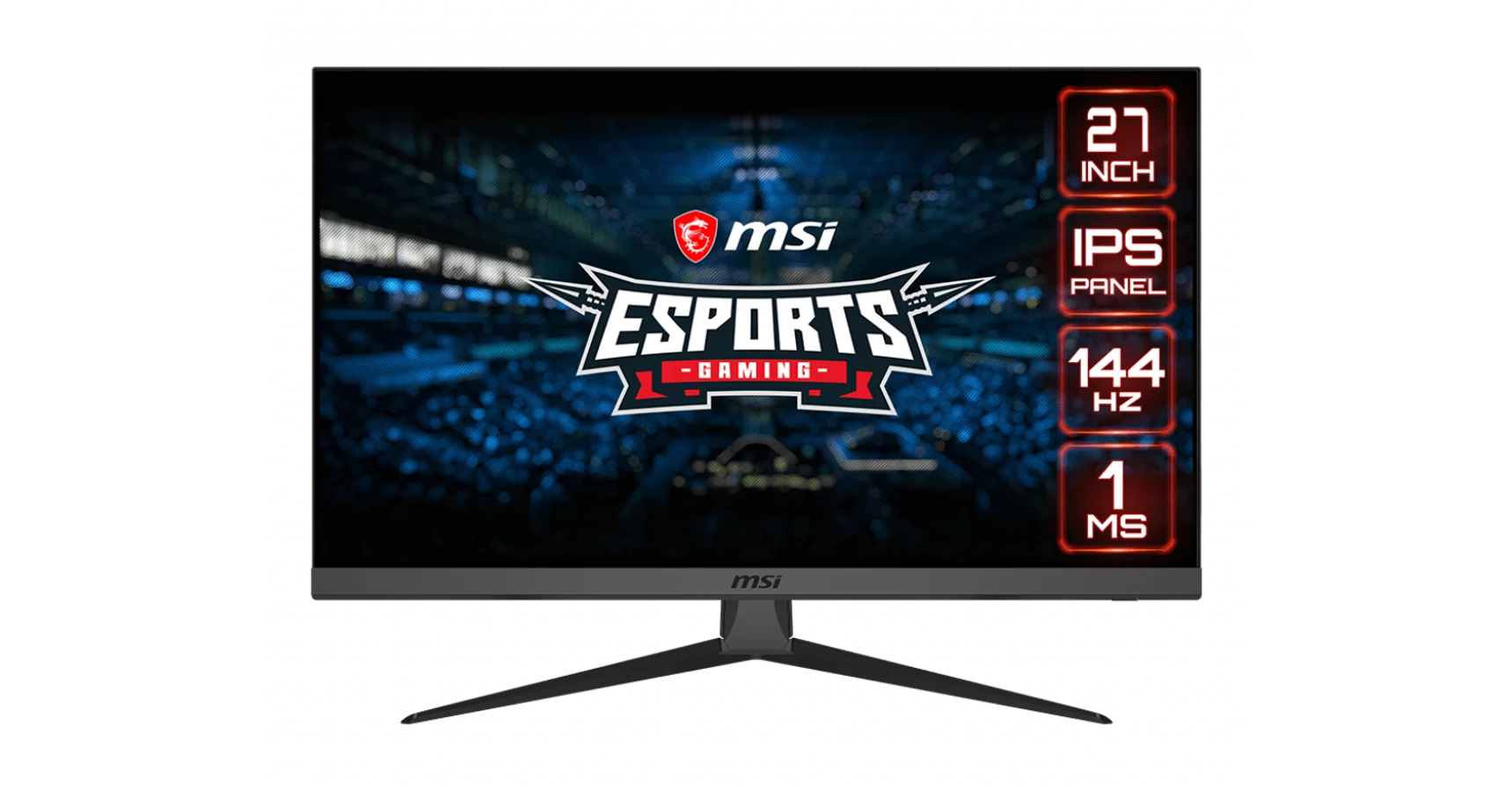 MSI Optix G272 27 IPS LED gaming monitor fekete 144Hz - Monitor - Gamer ...