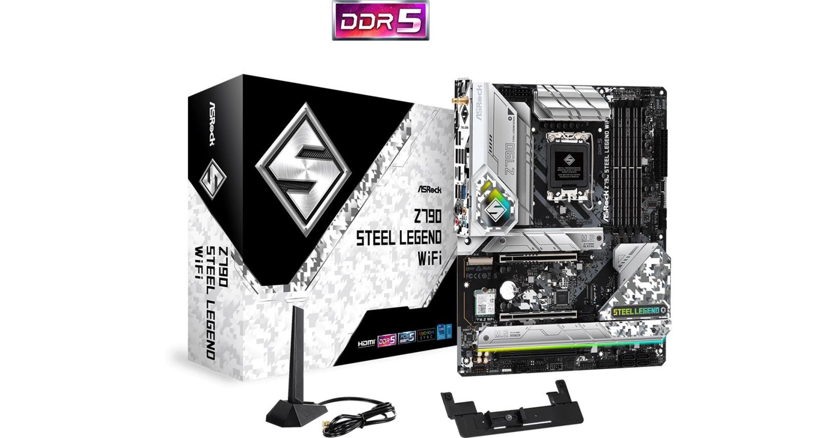 ASRock Z790 Steel Legend WiFi alaplap - Intel Alaplapok - Gamer PC ...