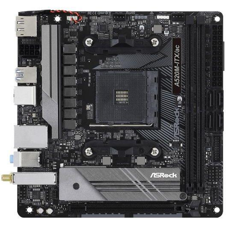 Alaplap ASRock A520M-ITX/AC ITX AM4 DDR4 - Alaplap - Gamer PC & laptop ...