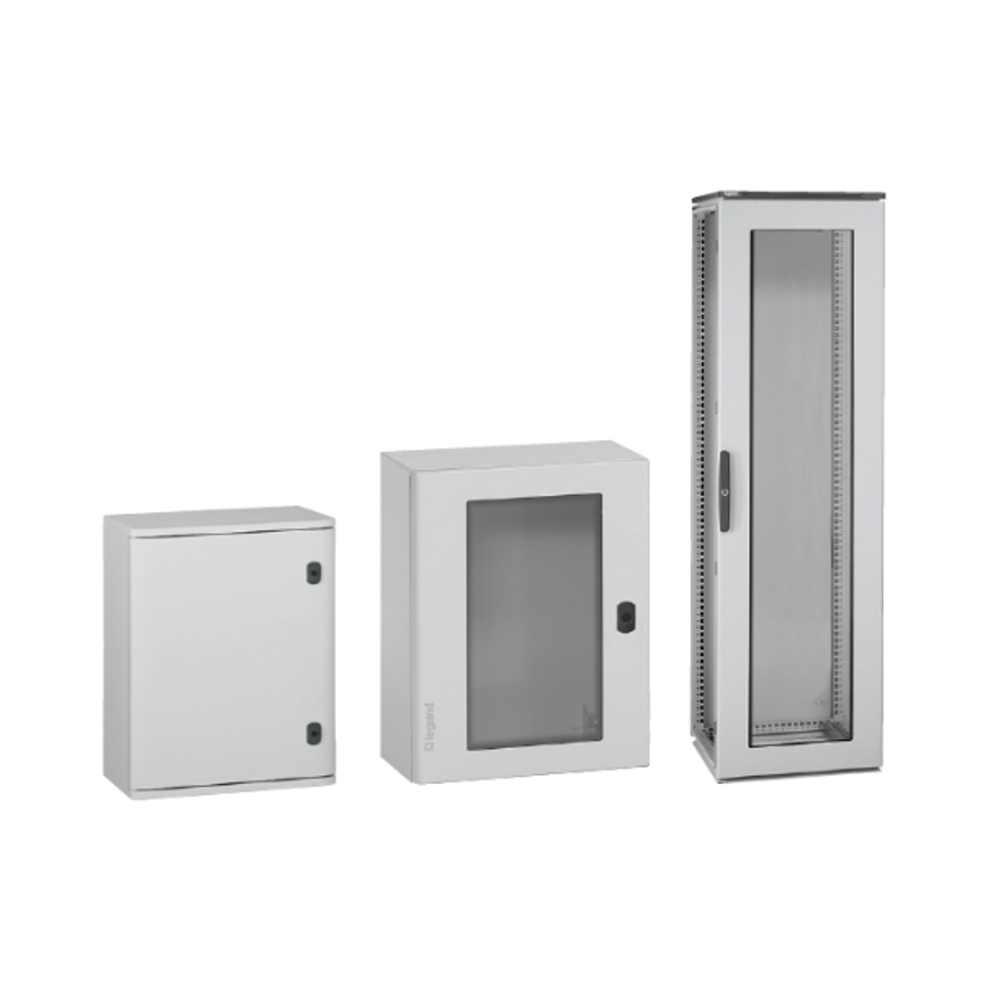 LEGRAND kültéri fali rack szekrény 16U SZÉL: 600 MÉLY: 600 IP65 dupla ...