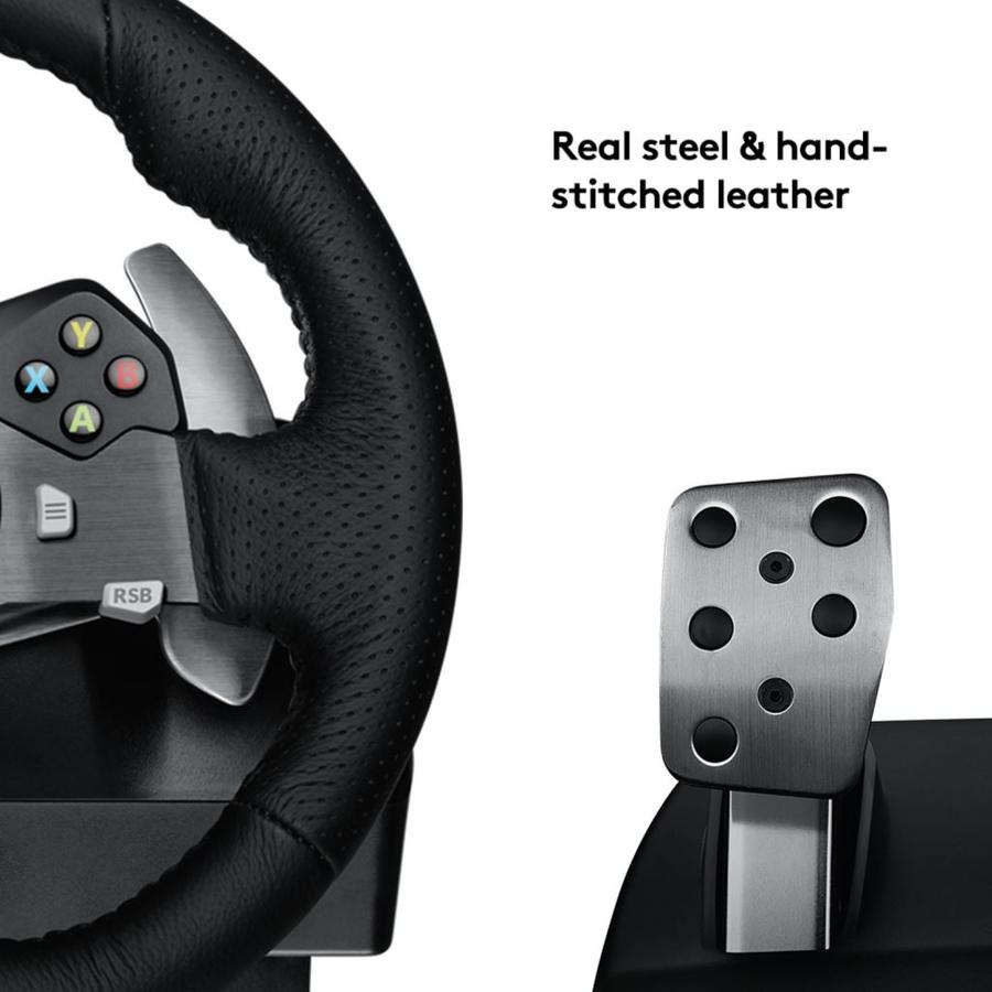 Logitech G920 Driving Force Racing Wheel Xbox Series X|S, Xbox One ...